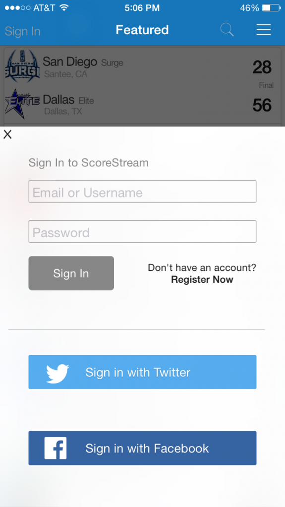 ScoreStream Tutorial - Mobile App - Blog | Scorestream