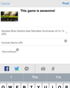 ScoreStream Tutorial – Mobile App | Blog | Scorestream